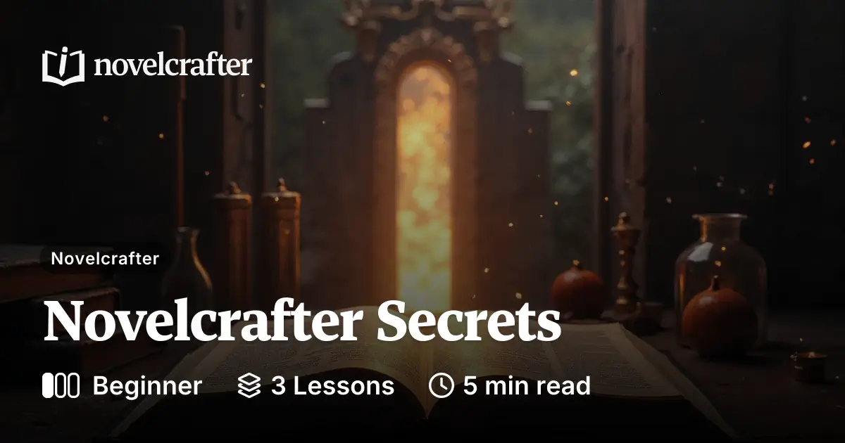 Novelcrafter Secrets - Novelcrafter