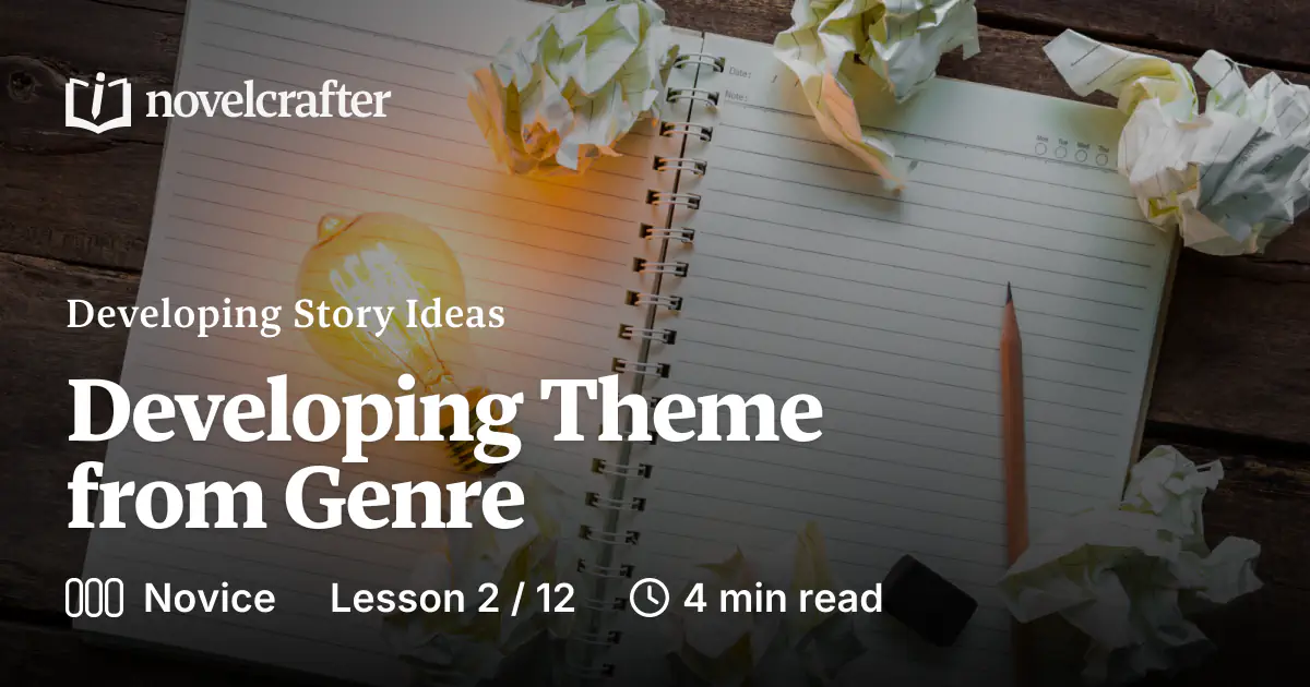 Developing Theme from Genre - Developing Story Ideas - Novelcrafter