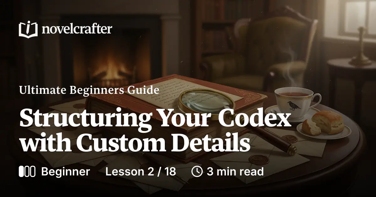 Structuring Your Codex with Custom Details - Ultimate Beginners Guide ...